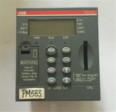 1Pc Used Abb Plc AC500 Cpu PM583-ETH sb | eBay