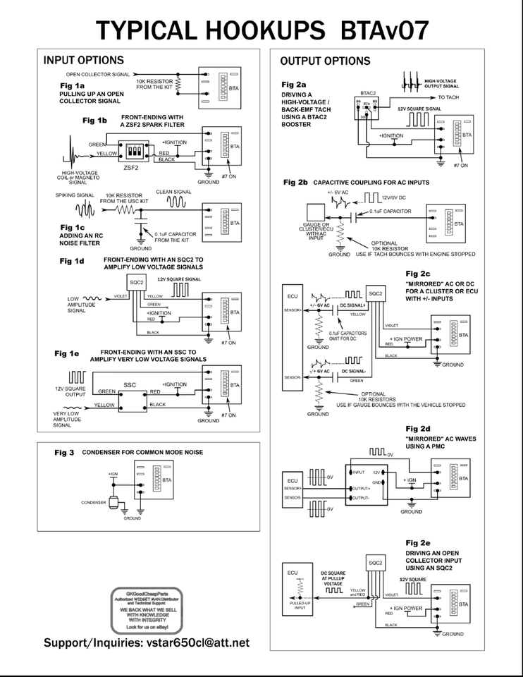 Universal Tach Adapter / Converter, COP-1-2-3-4-5-6-8-10 cyl to any 4-6 ...