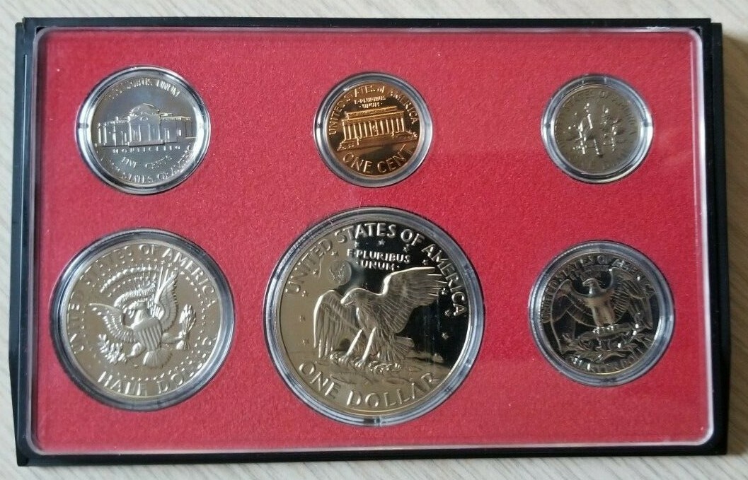 1973 S Proof Set Original Box 6 Coins US Mint | eBay