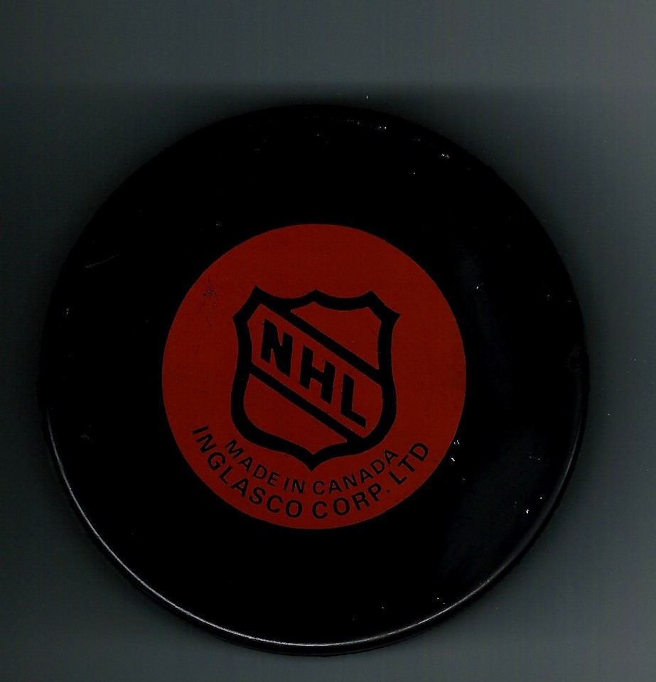 Greg Stefan Signed Detroit Red Wings 1980s Puck | eBay