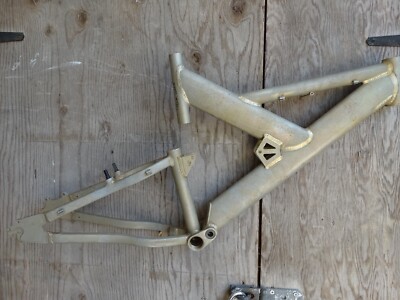 RALEIGH TEAM ISSUE DOWNHILL P TYPE MTB FRAME Ex FACTORY unpainted ...