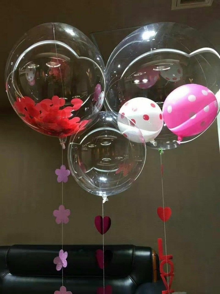 Bubble Clear Transparent Party Wedding 18/26/30/36 inch Small to Huge ...