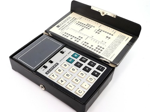 Lloyds Accumatic 200 Calculator E681 Vintage Calc | eBay