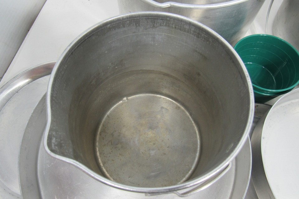 Vintage Camping 1970's Palco Back Packers Aluminum Cook Kit with Plates ...