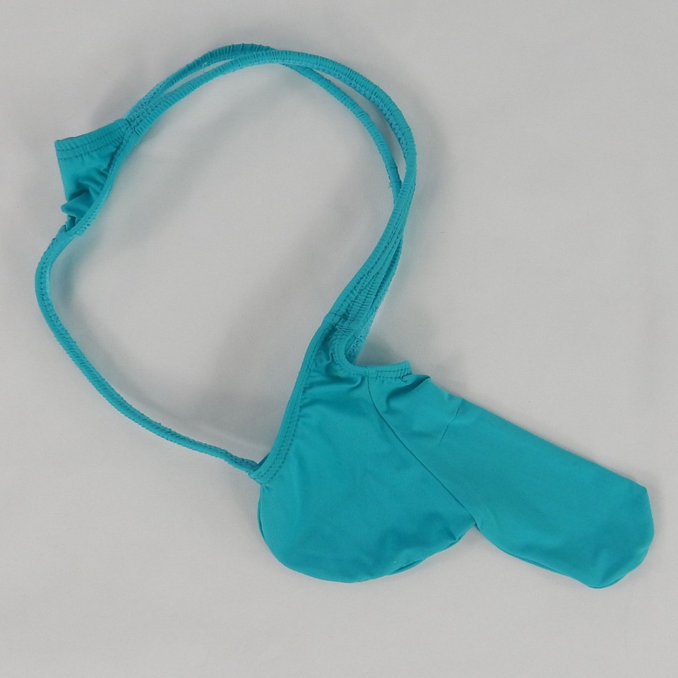 K494 G4942 String Thong Narrow waist Contoured Sleeve Soft Thin Nylon ...