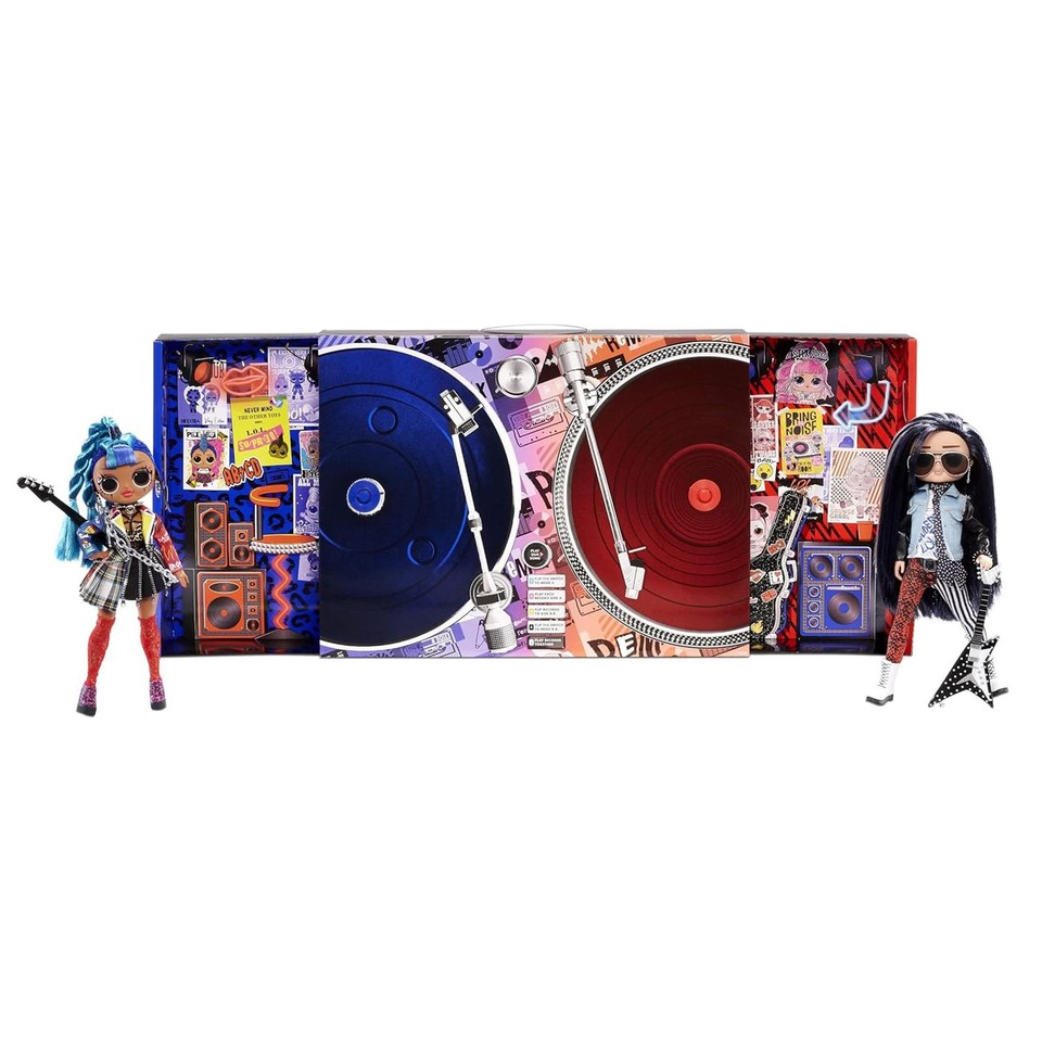 LOL Surprise! OMG Remix Rocker Boi and Punk Grrrl Fashion Doll 2 Pack ...