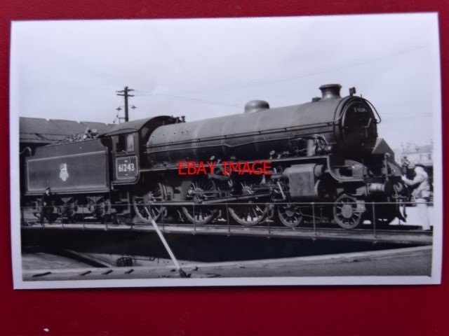 PHOTO LNER CLASS B1 LOCO NO 61243 AT HAYMARKET | eBay UK