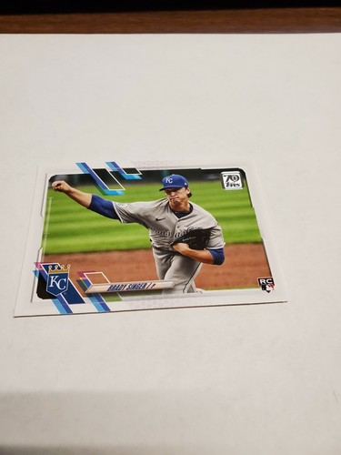 2021 Topps Series 1 #169 Brady Singer Kansas City Royals RC ROOKIE CARD ...