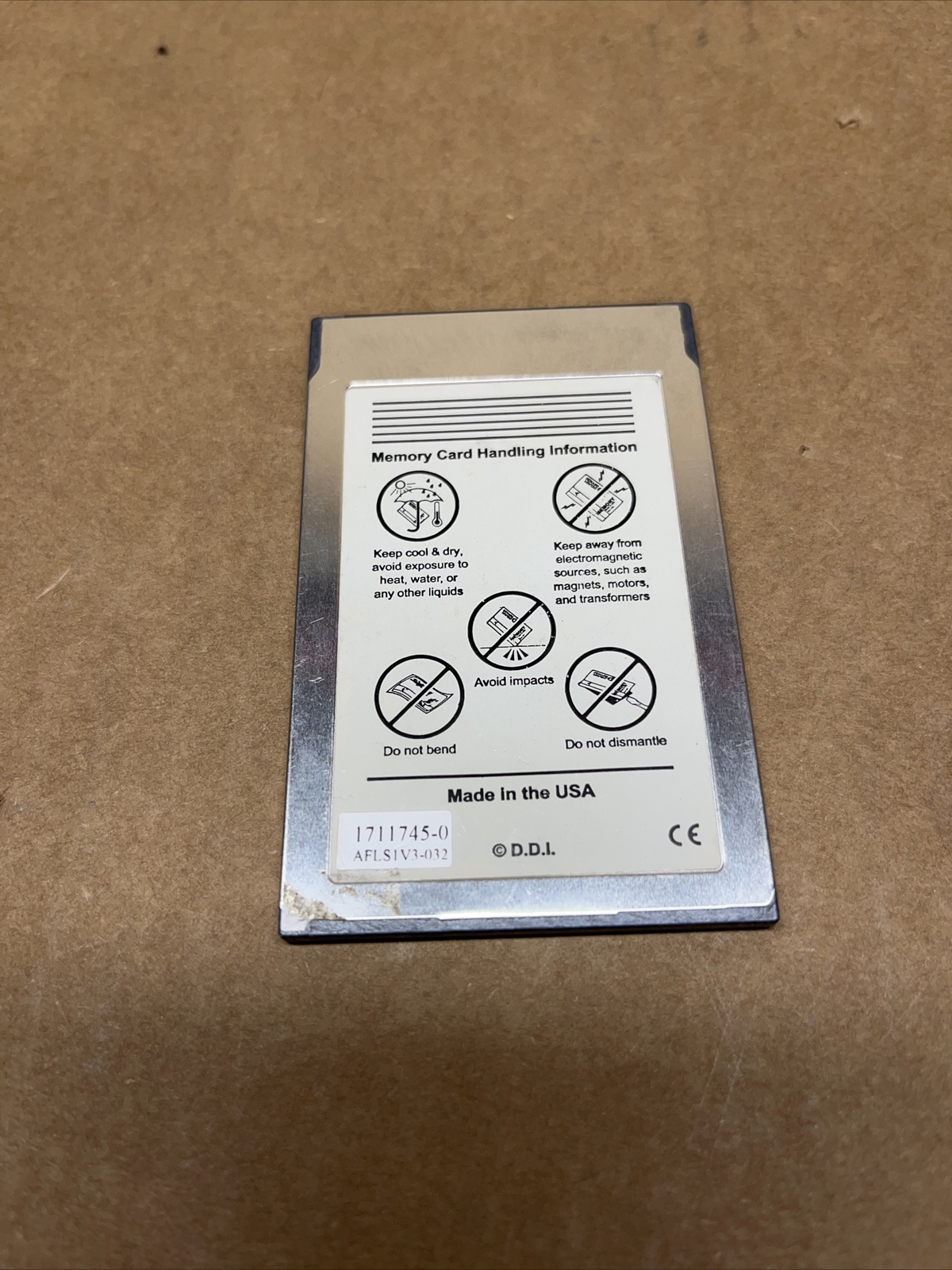 Enterasys / Cabletron XP-PCMCIA-32AT 32MB Flash Card for X-pedition ...