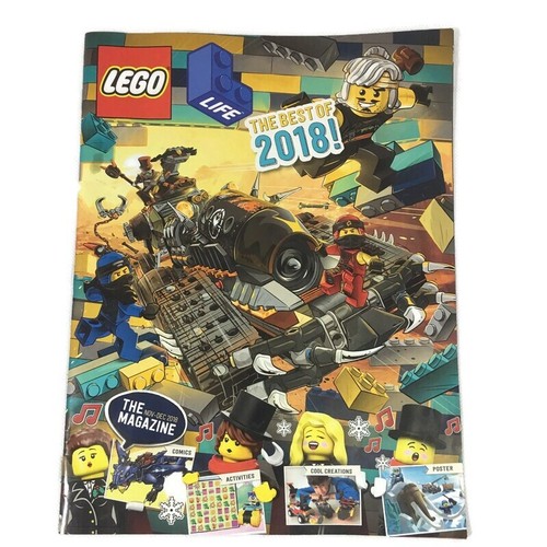LEGO Life Magazine The Best Of 2018 Comics Activities Cool Creations ...