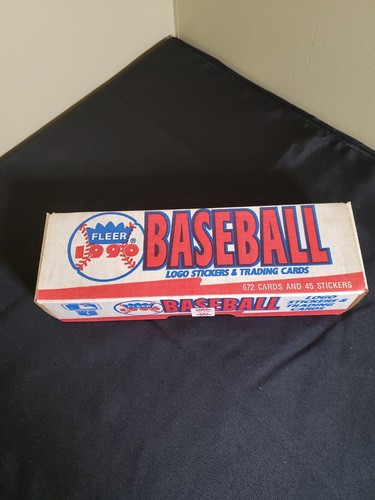 FLEER 1990 Baseball Cards Complete Set 672 Cards + 45 Stickers Factory ...