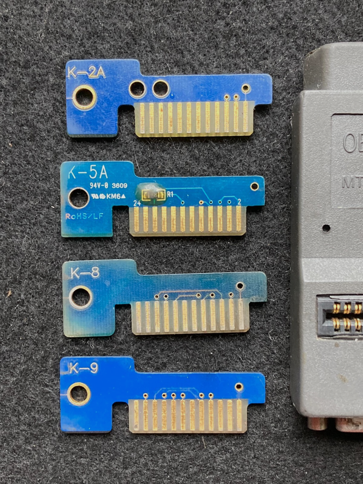 Snap-On Scanner MT2500-46 OBD-II Adapter Reader & (Set of 7) Keys | eBay