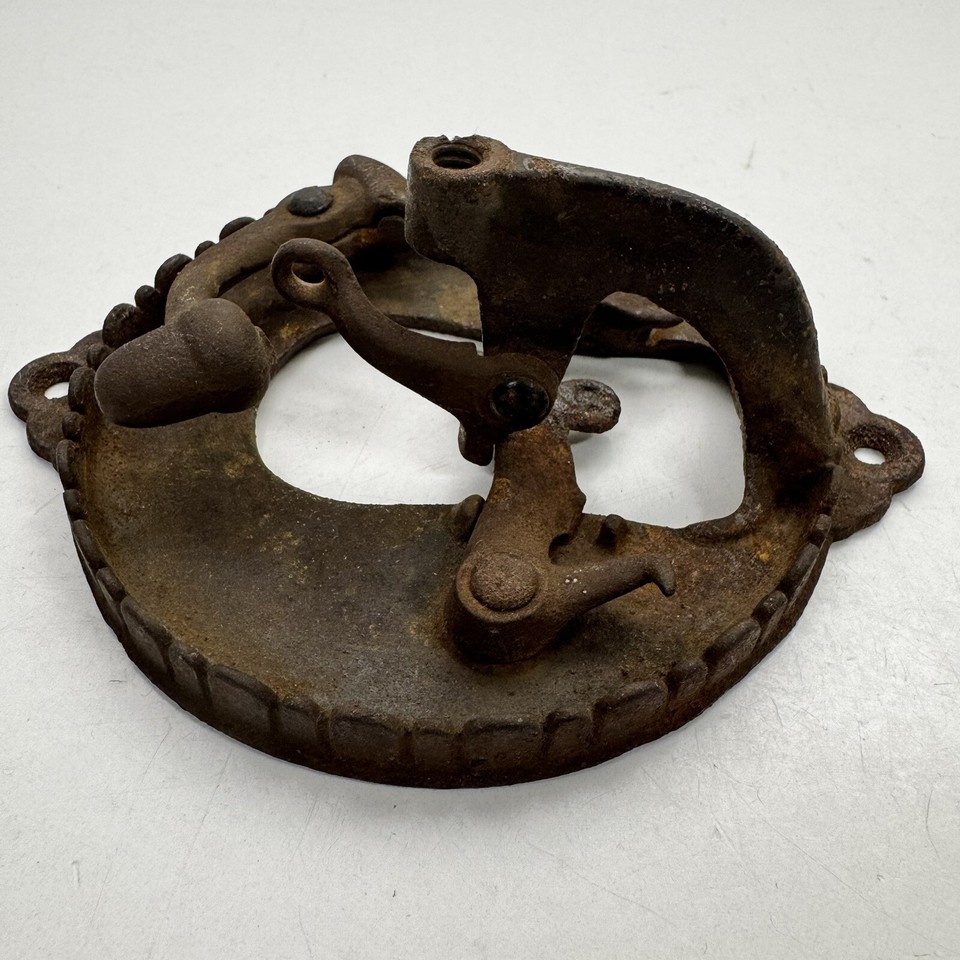 Eastlake Victorian Mechanical Door Bell Brass PAT'D 1872 Doorbell ...