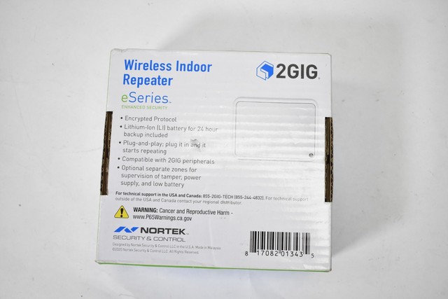 2gig RPTR1E-345 Encrypted 345MHz Wireless Indoor Repeater for sale ...