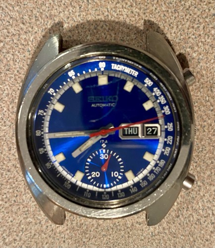 1970 Seiko 6139-6019 Bruce Lee Automatic Chronograph, Beads Of Rice ...