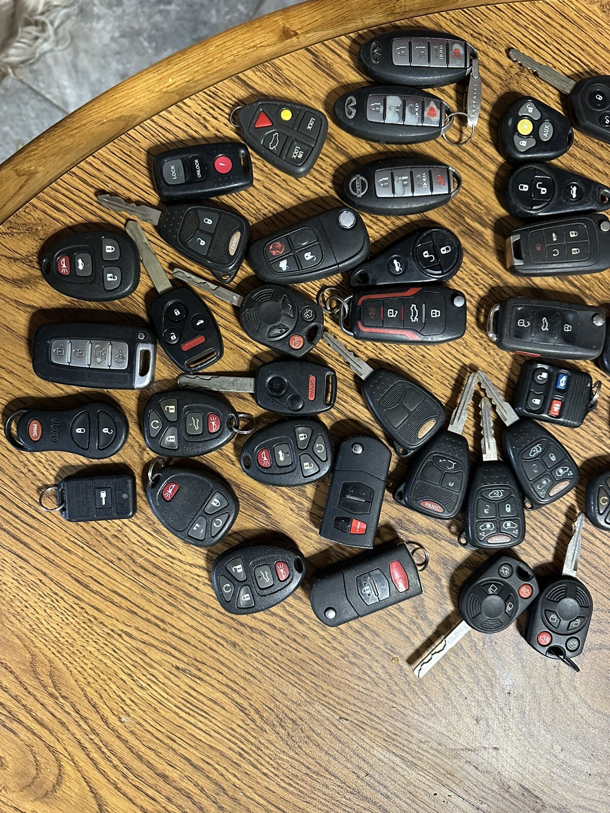 DEALER LOCKSMITH LOT OF 46 REMOTE SMART KEY FOB USED KEY FOB LOT #2 | eBay