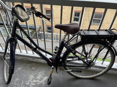 Pendleton Somerby Electric Hybrid Unisex Bike - Midnight blue, 19" For ...