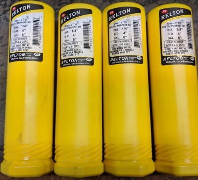 1/4" x 6" Relton GRT Groo-V Tip Porcelain & Stone Tile Drill Bits ...