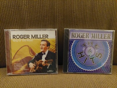 Roger Miller CD Lot The Hits (Cracks on Case) and King of the Road. New ...