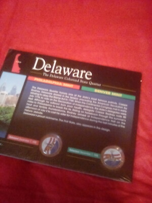 Delaware Colorized State Quarter | eBay