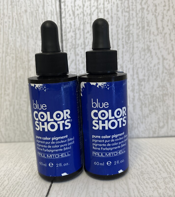 Paul Mitchell Color Shots Blue Pure Color Pigment 2 oz-2 Pack | eBay