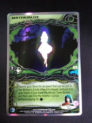 Yu Yu Hakusho TCG CCG Materialize R37 Foil Betrayal Unlimited Card Near Mint | eBay