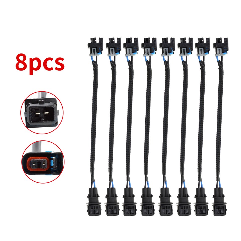 New For Jetronic EV1 to Mini Delphi Multec 2 Fuel Injectors Wire ...