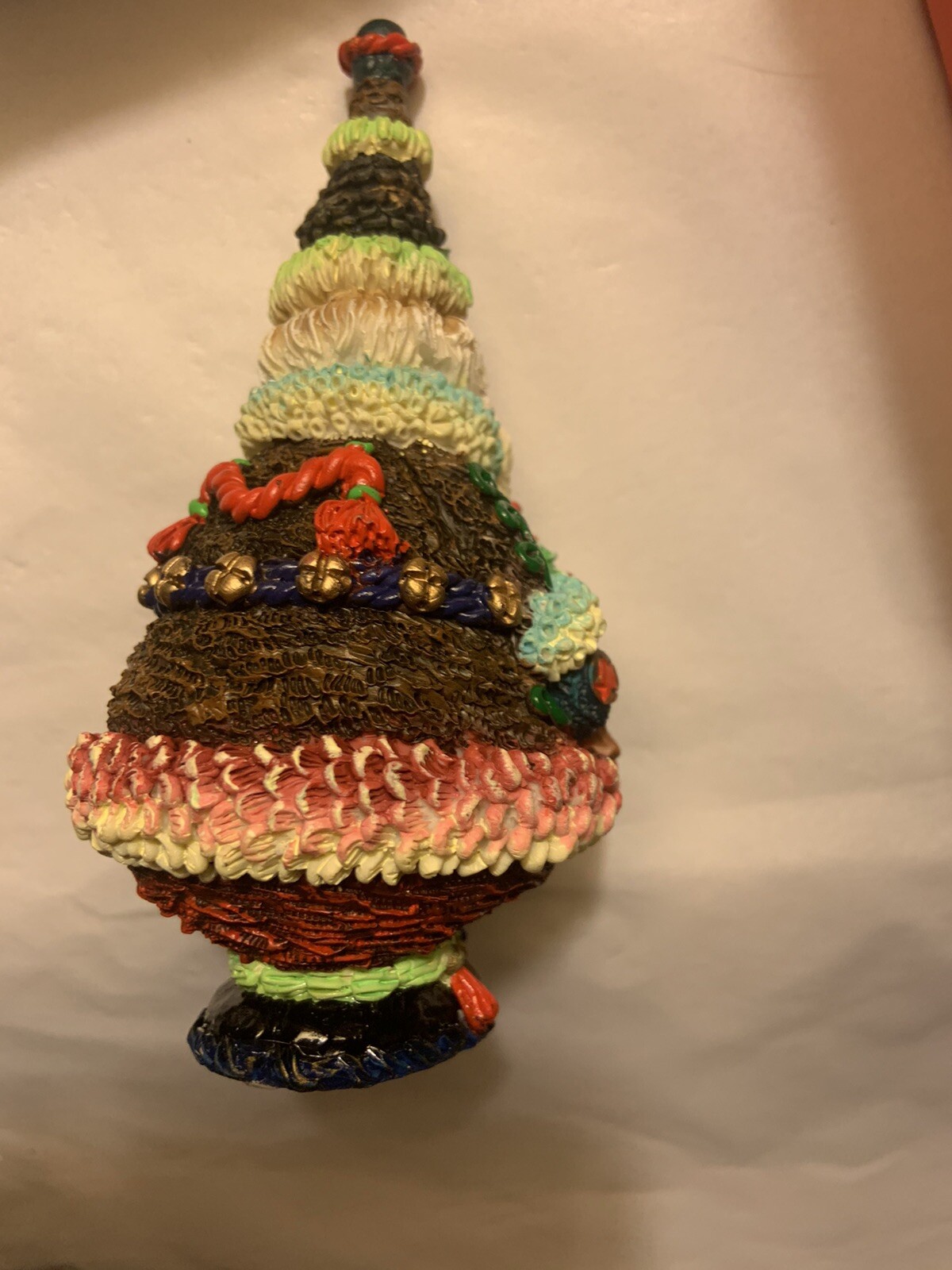 Possible Dreams Crinkle Claus Christmas Tree Crinkle Santa Figurine NIB ...