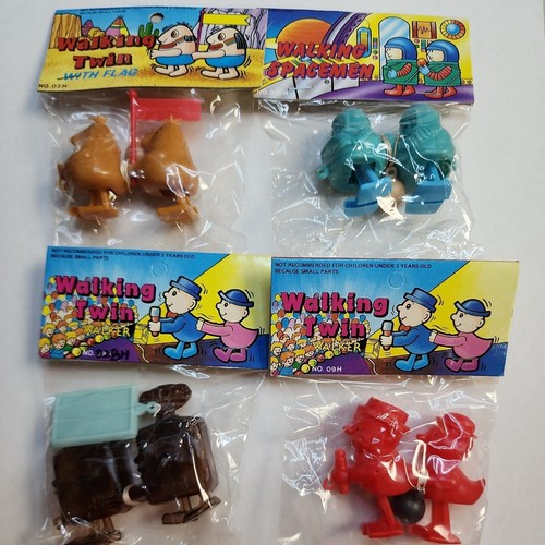 Vintage 4 Ramp Walker Twin Header Toy Old Vending Stock New Old Stock ...