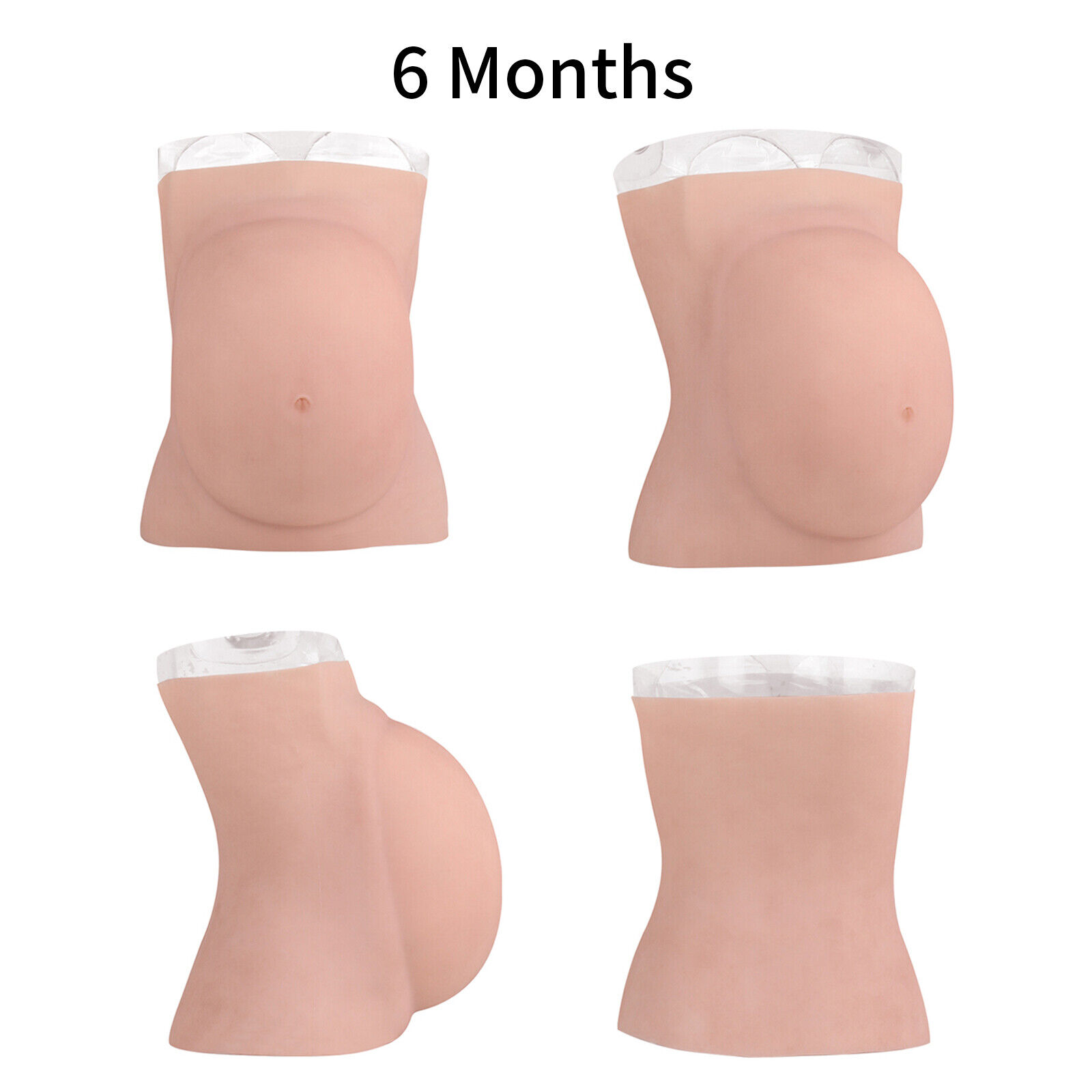 Realistic Silicone Bellies Fake Pregnant Belly Bellies 6 Months