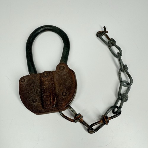 ADLAKE Padlock Large Shackle Railway Railroad Lock? | eBay