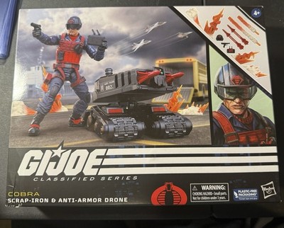GI Joe Cobra Scrap-Iron & Anti-Armor Drone Classified Series #74 | eBay