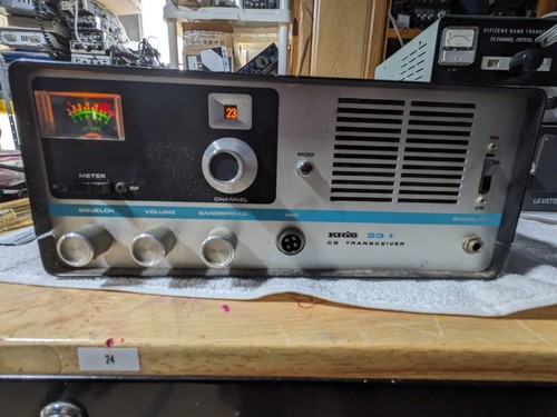 Vintage Vacuum Tube 1960s 1970s Kris 23+ CB Radio | eBay