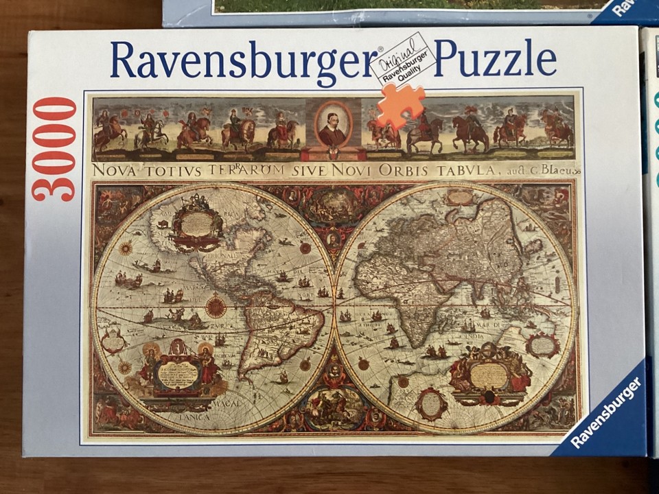 Lot of 10- RAVENSBURGER Jigsaw Puzzles 1000/2000/3000/631 Pieces Each ...