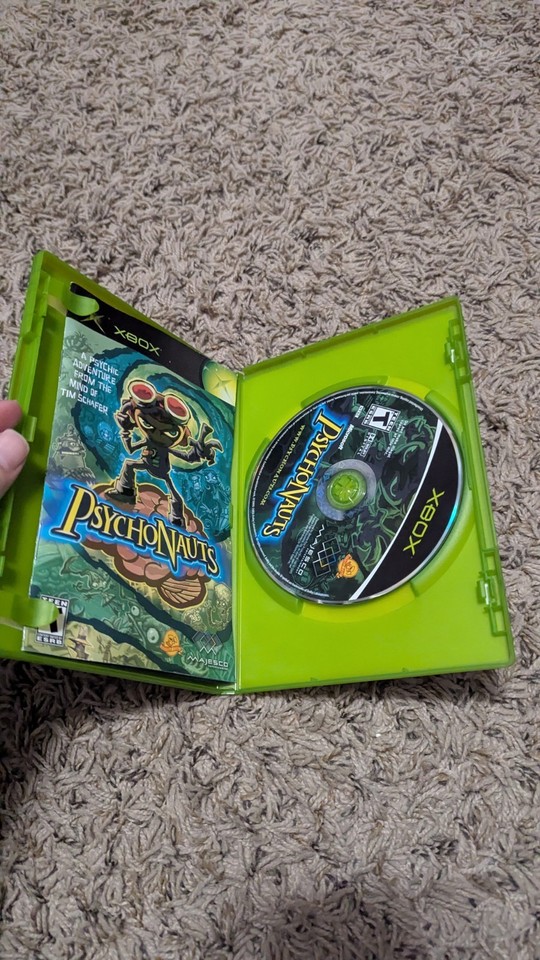 Psychonauts (original Xbox, 2005) - complete (CIB), tested, great ...