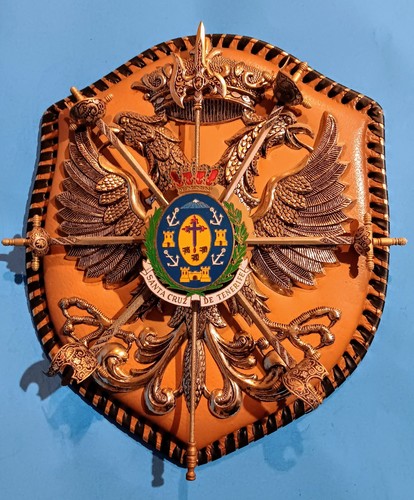 Coat Of Arms Crest Wall Hanging Plaque Medieval Shield Swords Battle ...