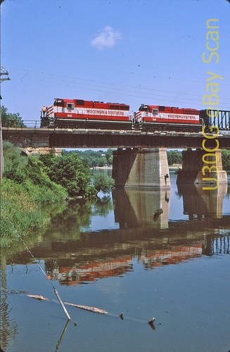 J Original Slide Wsor Wisconsin And Southern Sd20 2052 Janesville Wi 2006 Ebay