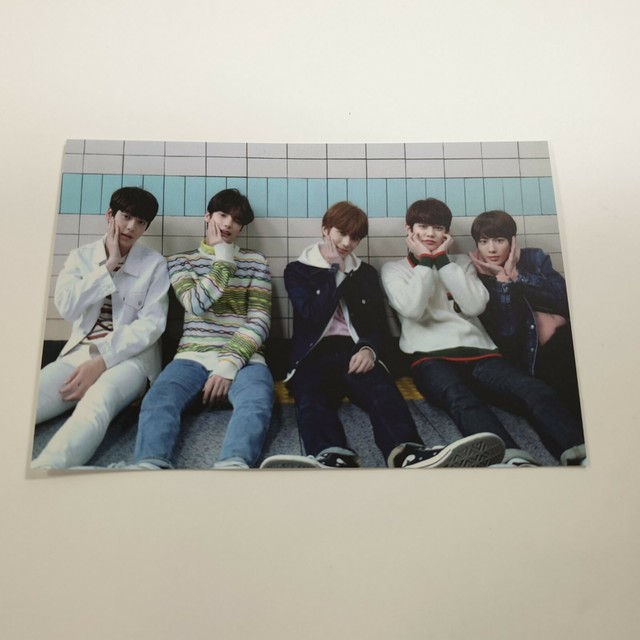 TXT Official Original Group broadcast photocard 1p K-POP Goods photo ...
