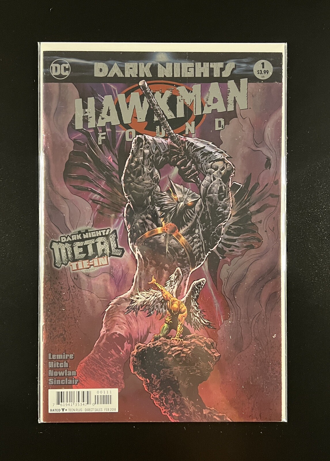 Dark Night: Hawkman Found | Lemire Hitch | DC Comics 2018 | eBay
