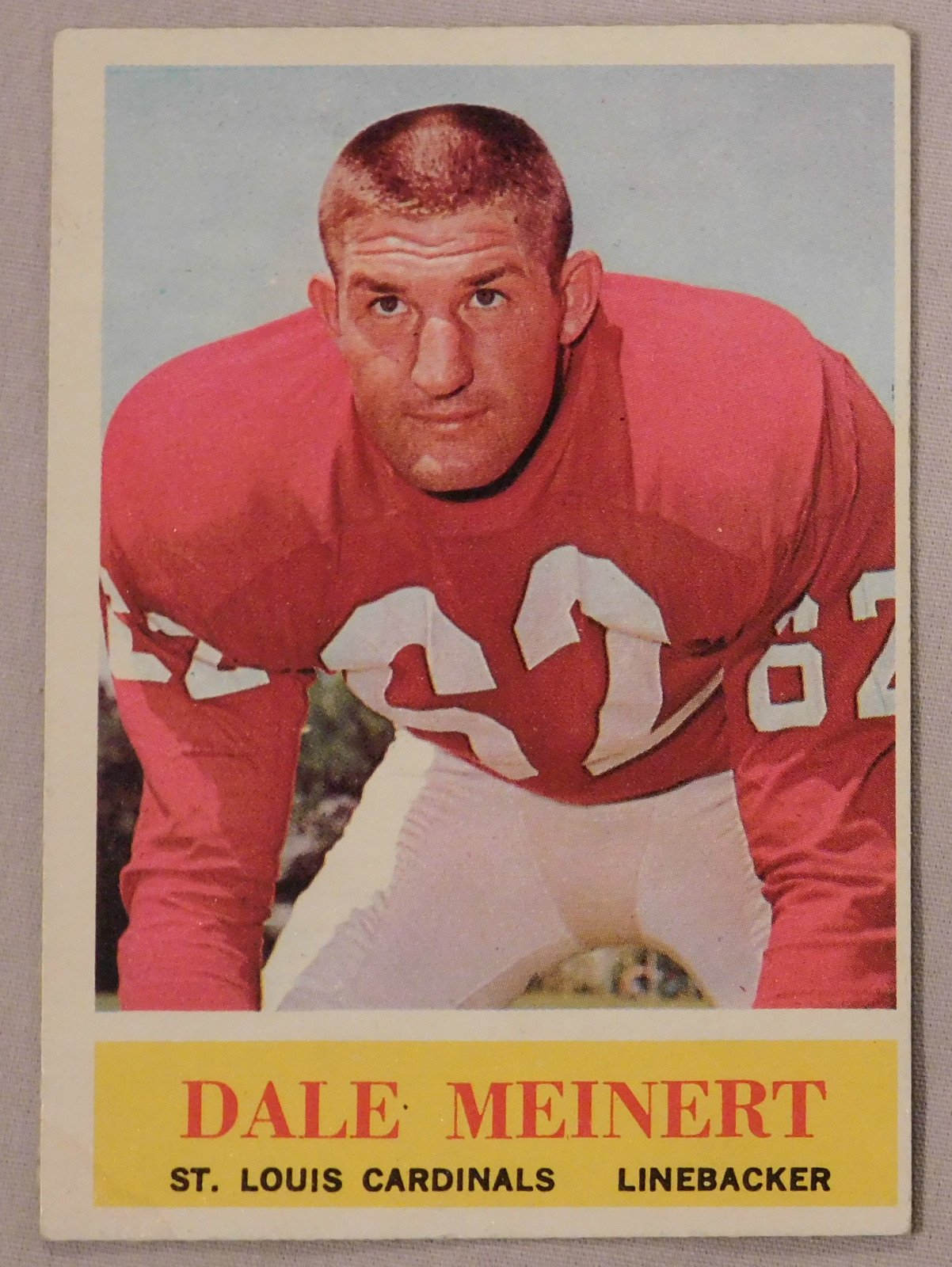 1964 Philadelphia Dave Meinert St Louis Cardinals #176 Football Card | eBay