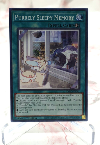 Yugioh - Purrely Sleepy Memory CYAC-EN061 Common - NM | eBay