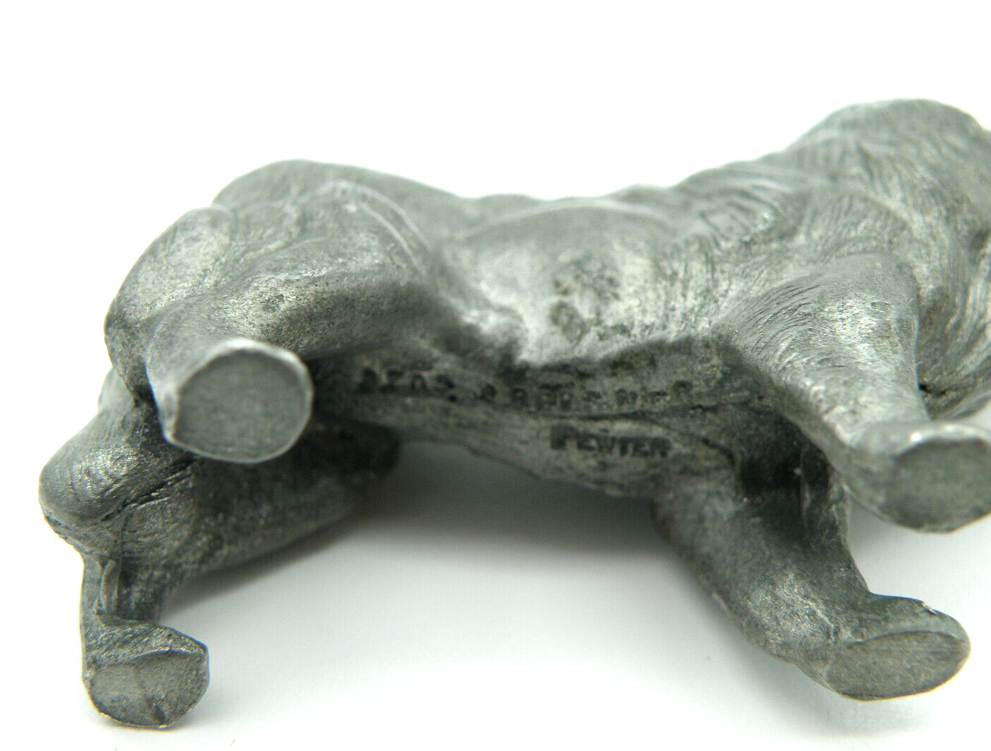 Vtg George Preisner Pewter Figurine - Collie - # 314 Pre-Owned | eBay