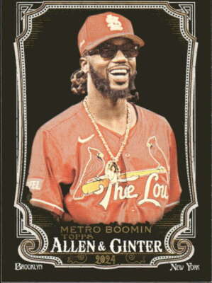 2024 Topps Allen & Ginter X #206 Metro Boomin Rapper/Music Producer | eBay