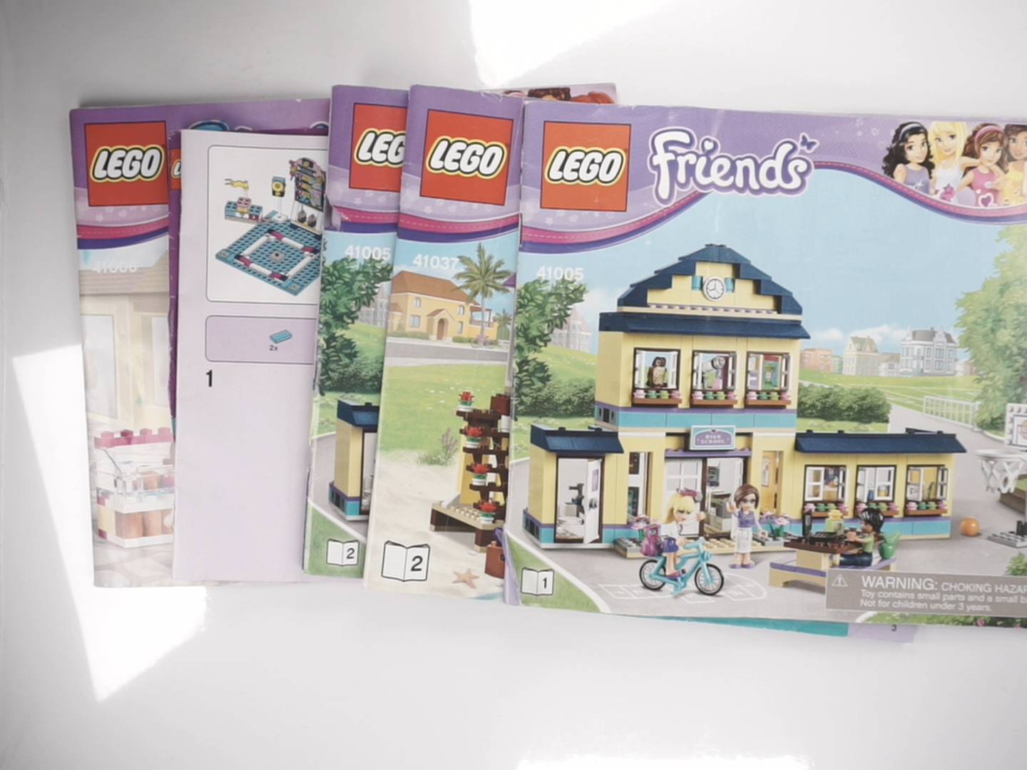 Lego Friends Manual Instruction Booklets Lot of 20PCS Variety of Sets ...