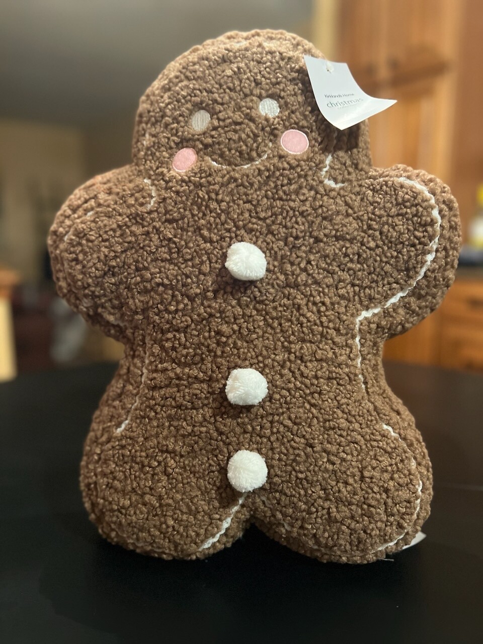 NWT Kirkland’s Gingerbread Man Pillow | eBay