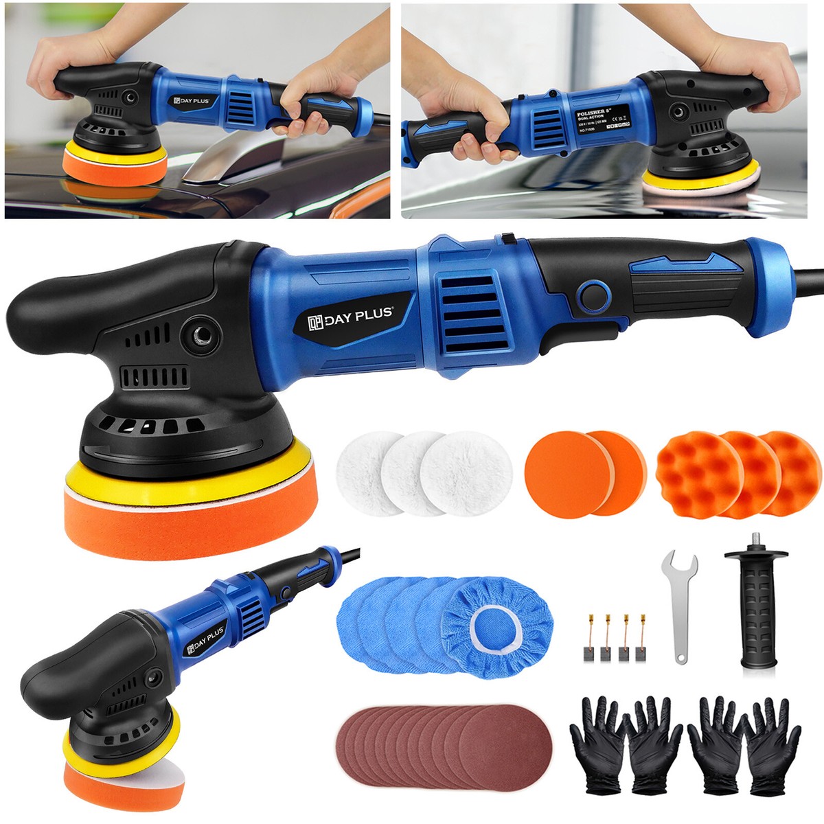 Polishing Tools NeW Polisher Car Buffer Pad Electric Machine Tool Kit