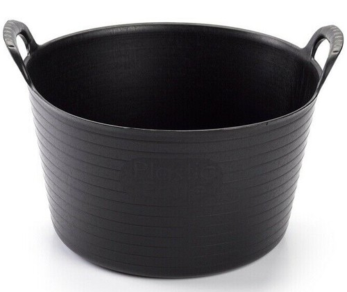 PlasticForte Eco Flexible Garden Builders Storage Tub Trug Bucket 15L ...
