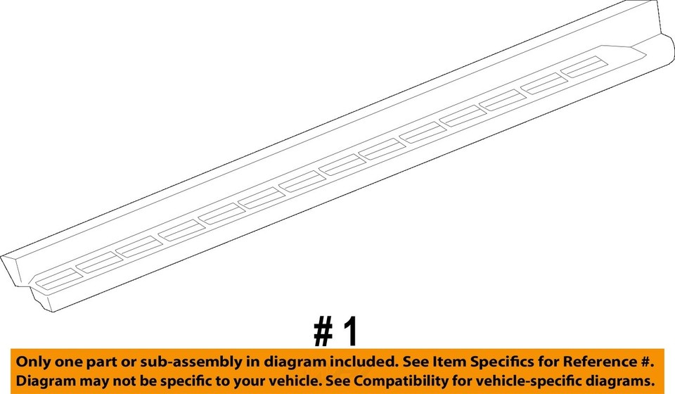 GM OEM 07-14 Escalade Pillars, Rocker Floor Running Board-Running Board ...