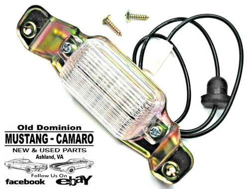 1967-1969 Camaro Rear License Plate Light Assembly | eBay