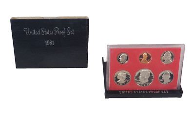 1981 United States Proof Set Type 1 | eBay